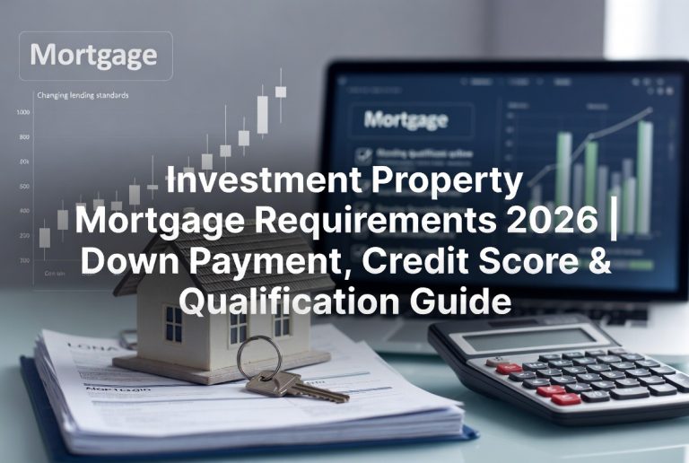 Investment Property Mortgage Requirements 2026