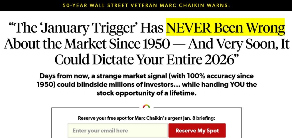 Marc Chaikin’s 2026 Shortlist of Top Stocks Revealed